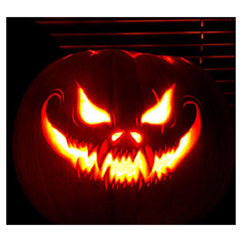 gargoyle face pumpkin