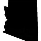 State of Arizona Stencil - High Quality 10 mil - Reusable Patterns — Go ...