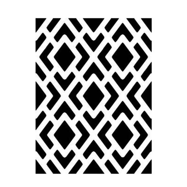 Geometric Pattern Stencil