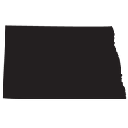 North Dakota Stencil - High Quality 10 mil - Reusable Patterns — Go Stencil