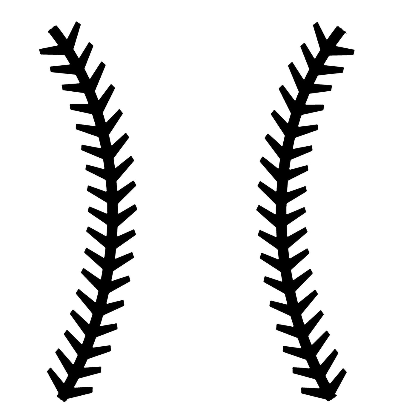 Baseball Laces Only | Stencil Supplies | Go Stencil