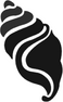 Seashell - Reusable 10 mil mylar Stencil Reusable Pattern — Go Stencil