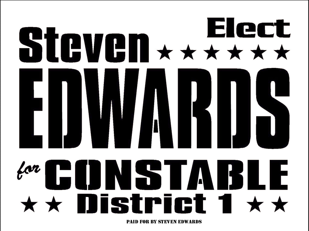 Steven Edwards sign — Go Stencil